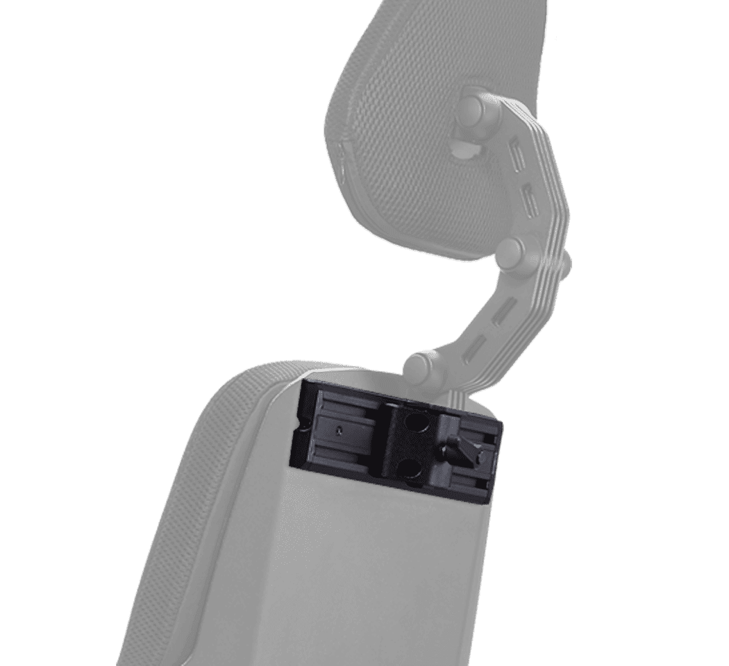 Headrest Rail (off-center positioning) | KARMA Medical