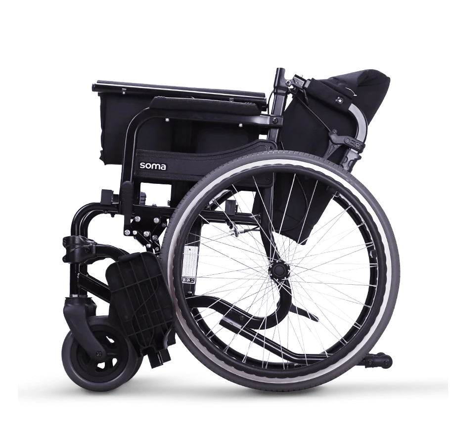 SOMA 215 TL Ultra Lightweight Compact Wheelchair with Swing Away ...