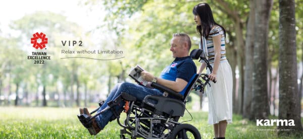 KARMA’s Tilt-in-Space and Recline Wheelchair, VIP 2 | 30th Taiwan ...