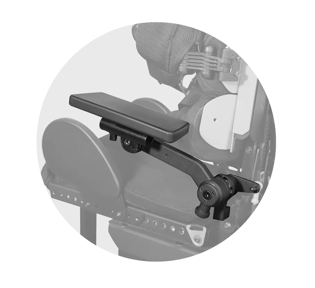 Flip-Up Armrest – KML | KARMA Medical