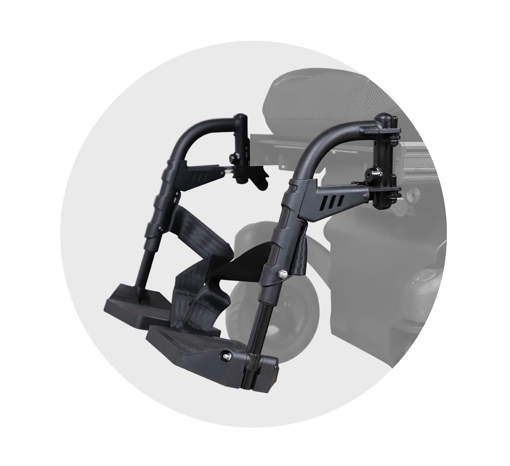 Legrest, F-Type with Heel Loops | KARMA Medical